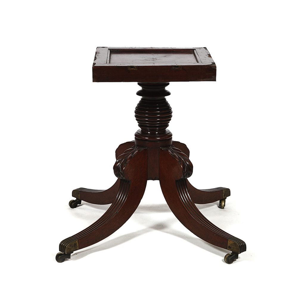 3021 - Circular Regency Mahogany Pedestal Dining Table - O'Sullivan ...